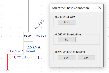 Single-Phase Connection to Single-Phase