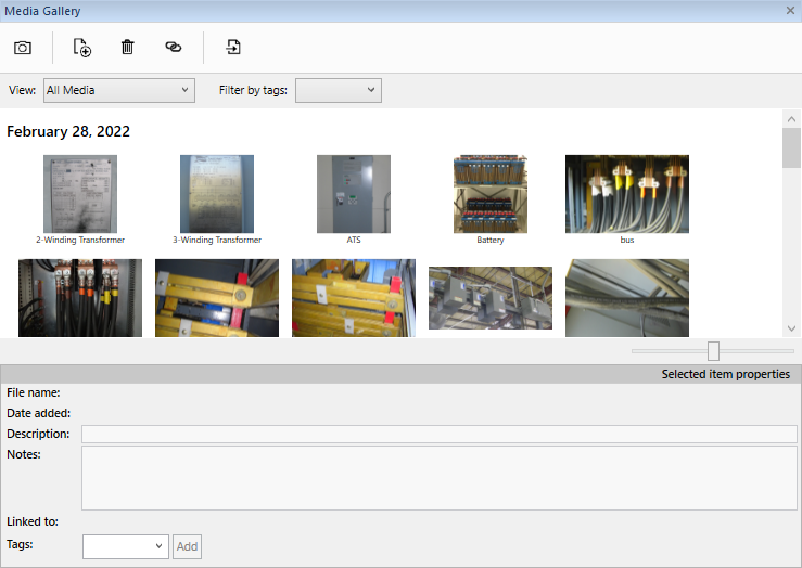Adicionando Mídia para a Galeria de Mídias